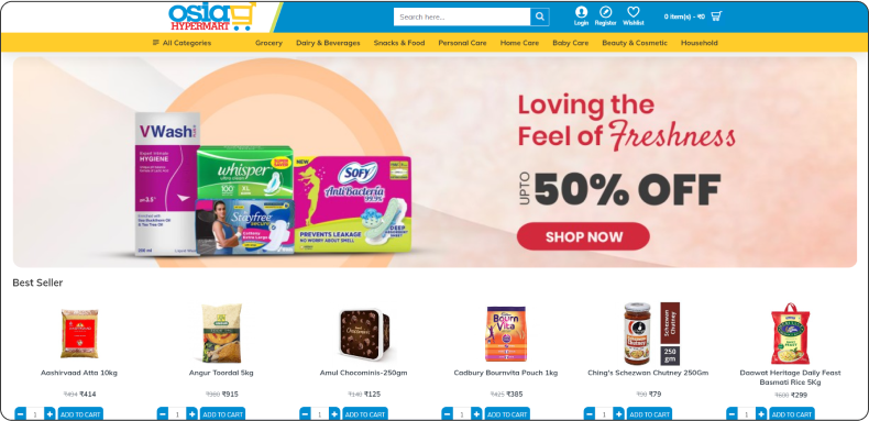 Grocery Delivery App Development Company | Moon Technolabs